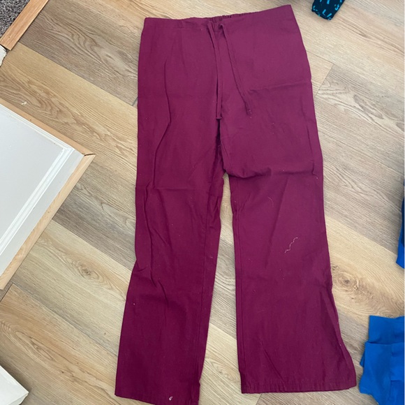 Cherokee | Pants & Jumpsuits | Cherokee Wine Colored Small Scrub Pants ...